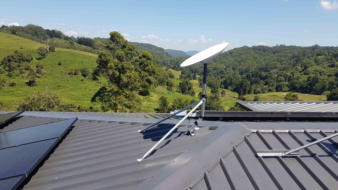 Starlink Satellite Installations on the Sunshine Coast
